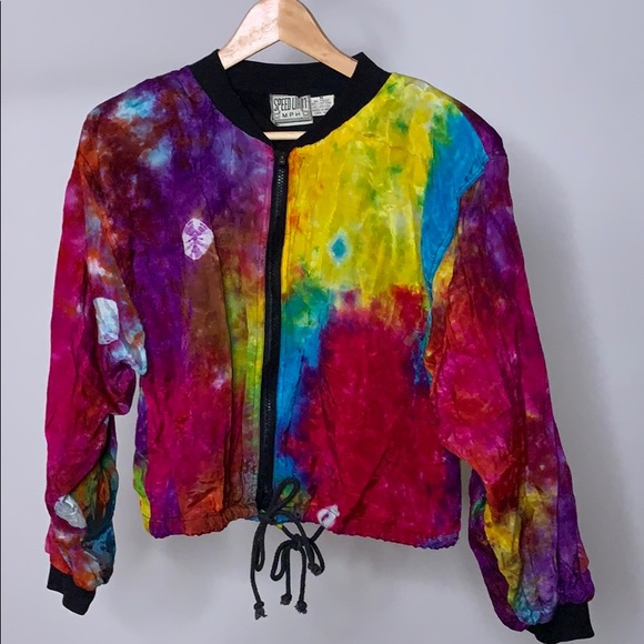 Jackets & Coats | 9s Vintage Tye Dye Jacket | Poshmark